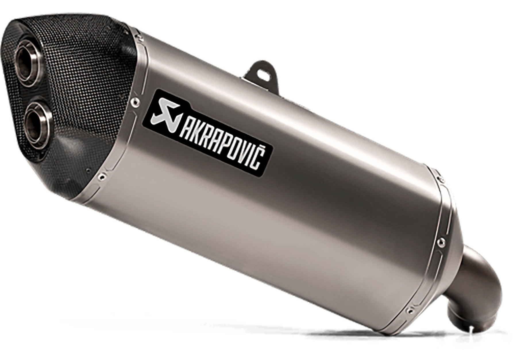 Buy AKRAPOVIC Slip-on Line Silencer Titanium, Carbon or Stainless steel ...