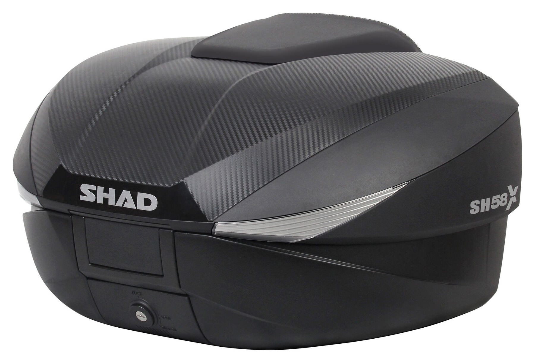 SHAD Topcase SH58X Größenverstellbar, Carbonlook kaufen | Louis ...
