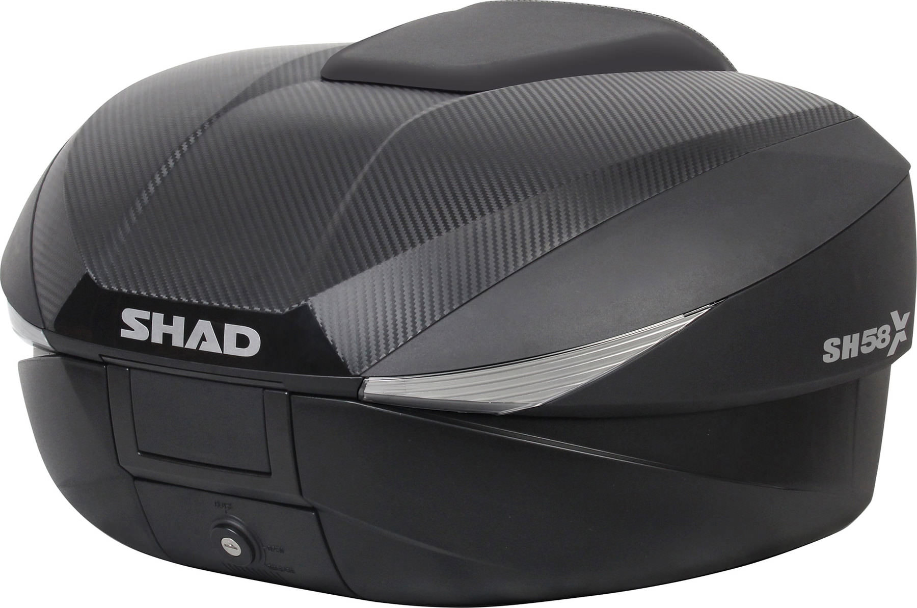 SHAD Topcase SH58X Größenverstellbar, Carbonlook kaufen | Louis ...