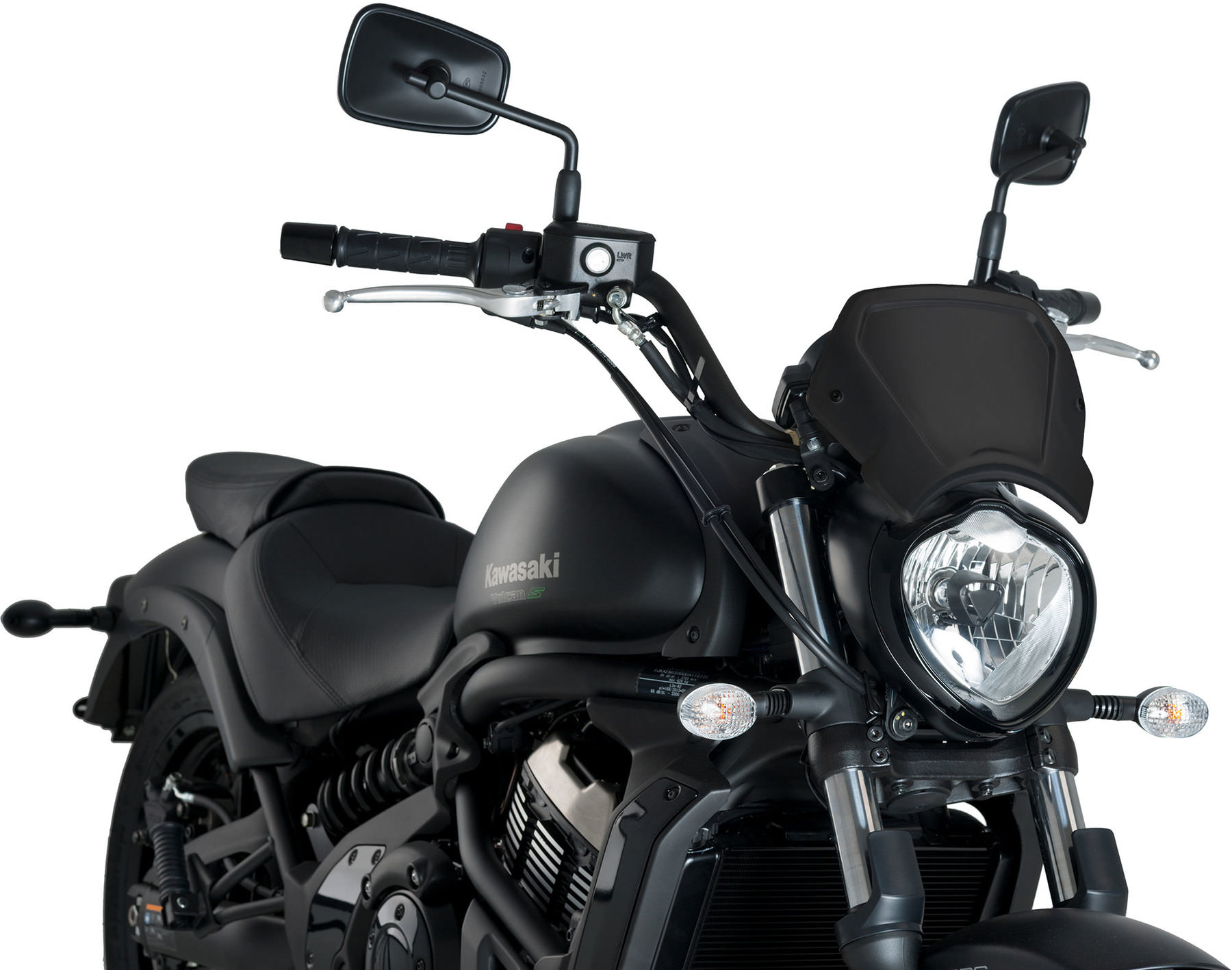 Buy Puig Front Fairing black, type-approved | Louis motorcycle clothing ...